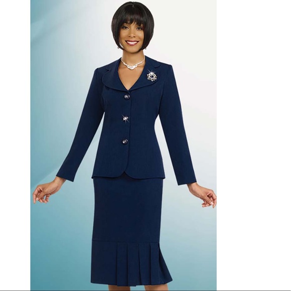 Ben Marc | Dresses | Ben Marc Navy Suit For Women | Poshmark
